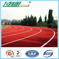 China Sports Athletic Rubber Running Track Material Surface Full Pu Customized for sale
