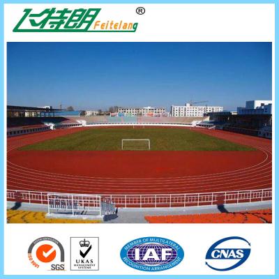 China Raw Spray Coating Surfacing Playground Commercial Rubber Flooring Environmental friendly for sale