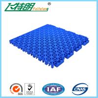 China Portable Interlocking Rubber Floor Tiles for Athletic Sports Field 10 Year Life for sale