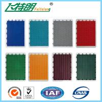 China Portable Interlocking Rubber Floor Tiles for Athletic Sports Field 10 Year Life for sale