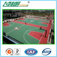 China Feitelang Acrylic Tennis Court Paint Olympic Grade Sports Surface Coating 4 Layer for sale