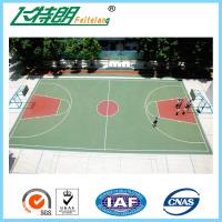 China Acrylic Acid Sports Court Flooring 4 Layer Slip Resistance Basketball Gym Surface for sale