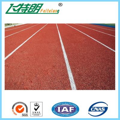 China All Weather Sport Athletic Track Surface Indoor Running Track Flooring 13mm Sandwich System for sale