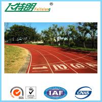 China IAAF Standard 13mm PU Athletic Running Track Material for Outdoor Stadium for sale