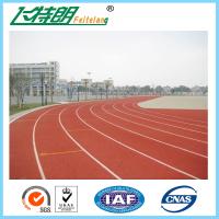 China EPDM Rubber Jogging Track Material 13mm Thickness All Weather Sports Flooring for sale