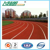 China Professional Outdoor Synthetic Rubber Running Track for Athletic Sports Stadiums 10 Year Lifespan for sale