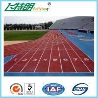 China Professional Outdoor Synthetic Rubber Running Track for Athletic Sports Stadiums 10 Year Lifespan for sale
