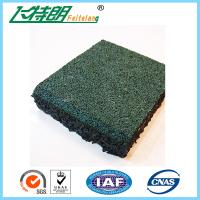 China Recycled Rubber Playground Tiles 50x50x2.5 cm Outdoor Kindergarten Flooring for sale