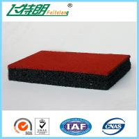 China Recycled Rubber Playground Tiles 50x50cm 20mm Thick Safety Kids Floor Pads for sale