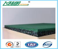 China EPDM Rubber Playground Mats 50x50x2.5cm Red Safety Flooring for Gym and Kindergarten for sale