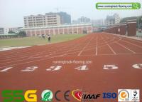China Weather Resistant Synthetic Running Track Flooring 13mm for School Rubber Gym Floor for sale