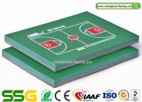 China Basketball Silicon PU Sports Flooring 8mm Waterproof Fadeless Surface for Indoor Outdoor Courts for sale
