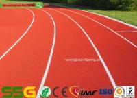 China Multifunctional Mixed PU Atheletic Rubber Running Track UV - resistance for sale