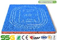China Customized PU Mixed EPDM Granules Rubber Athletic Track 13mm for Volleyball Court for sale