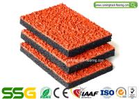 China Air Permeable Synthetic Rubber Athletic Track 13mm Outdoor Sports Flooring for sale