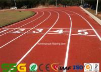 China Air Permeable Synthetic Rubber Athletic Track 13mm Outdoor Sports Flooring for sale