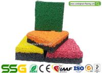 China Custom Colored EPDM Granulated Rubber Sports Flooring 8-15mm High Elasticity for sale