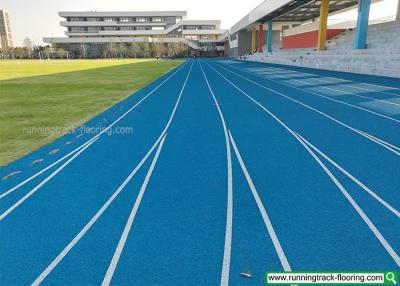 China PU Mixed EPDM Breathable Gym Running Track Customized Color Surface for sale
