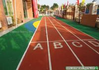 China Colorful EPDM Rubber Granules Flooring 0.5-3mm for Kindergarten Playground Safety for sale