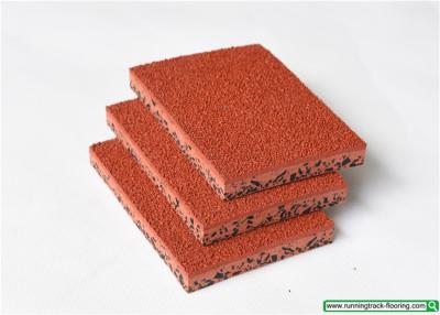 China Polyurethane Synthetic Rubber Running Track Flooring 13mm Non-toxic Sports Surface for sale