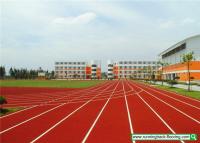 China UV-Resistant Breathable Rubber Athletic Track 13mm Thickness for Running for sale