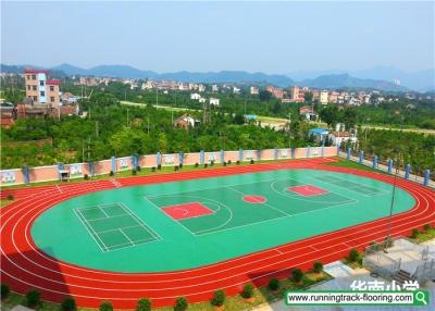 China All Weather Resistant Running Track Mixed Basketball Court 13mm EPDM SBR Rubber Flooring for sale
