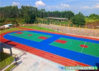China All Weather Resistant Running Track Mixed Basketball Court 13mm EPDM SBR Rubber Flooring for sale