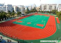 China All Weather Resistant Running Track Mixed Basketball Court 13mm EPDM SBR Rubber Flooring for sale