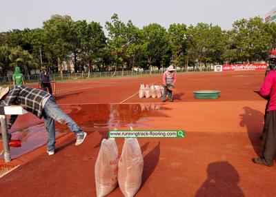 China Anti-UV Prefabricated Recycled Rubber Flooring for 400m Standard Stadium Track for sale