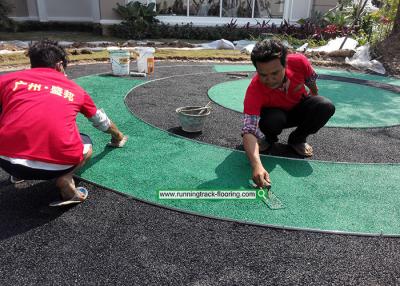 China 15mm EPDM Flooring 3 Year Warranty Custom Colors Force Reduction 36% for sale