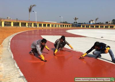 China School Construction Service Athletic Rubber Running Track Installation for sale