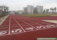 China School Construction Service Athletic Rubber Running Track Installation for sale