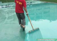 China Silicon PU Sport Court Installation Service 4-8 mm Thickness On Site Construction for sale
