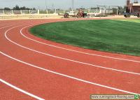 China Spray Coating Permeable Running Track 13mm Hebei School Sports Rubber Flooring for sale