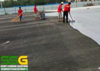 China Synthetic Permeable Running Track On Site Construction Service 13mm Thickness for sale