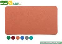 China PVC Vinyl Floor Covering for Badminton Court 1.2mm Wear Layer 4.5mm Thickness for sale