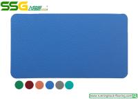 China PVC Vinyl Floor Covering for Badminton Court 1.2mm Wear Layer 4.5mm Thickness for sale