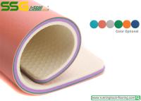 China Eco Friendly PVC Vinyl Sports Flooring 4.5mm 7.2mm Indoor Outdoor Decking for sale