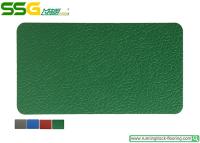 China Outdoor Waterproof PVC Vinyl Flooring 4.5mm Gravel Style for Sports Courts for sale