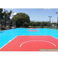 China 8mm Silicon PU Basketball Court Covering Indoor Outdoor Volleyball Court Flooring Custom Colors for sale