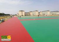 China SI-PU Acrylic Tennis Court Surface 3mm-5mm Sport Flooring for Indoor Outdoor for sale