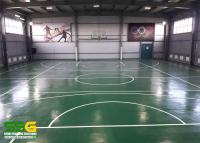 China 4mm Waterproof Silicon PU Sport Court Surface for Indoor Badminton Outdoor Play for sale