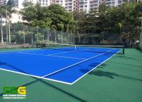 China Feitelang Acrylic Sport Court Surface 3mm Anti Slip Floor Seamless Non Toxic for sale