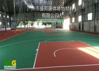 China All Weather PU Sports Flooring Anti Slip Floor Paint 3-8mm Thickness for Basketball Court for sale