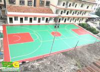 China Wear Resistant Acrylic Basketball Court Surface 5-8 Year Lifespan Non Slip Sports Flooring for sale