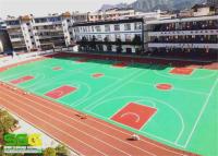 China Water Based Anti Skid Flooring Paint for Basketball Tennis Sport Court 0.3kg per sqm for sale
