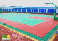 China Acrylic Sports Court Surface Flooring 4.0mm-6.0mm Shock Absorbing Tennis Court Coating for sale