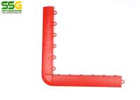 China PP Interlocking Rubber Floor Tiles 304.8x304.8x15.8mm Basketball Sports Court Material for sale
