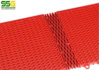 China PP Interlocking Rubber Floor Tiles 304.8x304.8x15.8mm Basketball Sports Court Material for sale