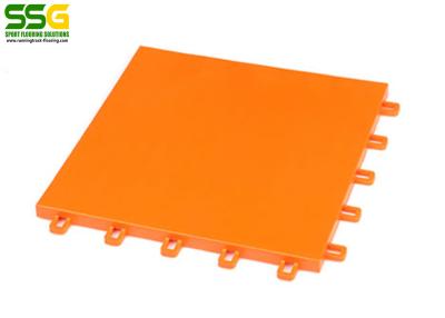 China PP Interlock Tiles for Basketball Tennis Flooring 1634kg Load Capacity 90% Rebound for sale
